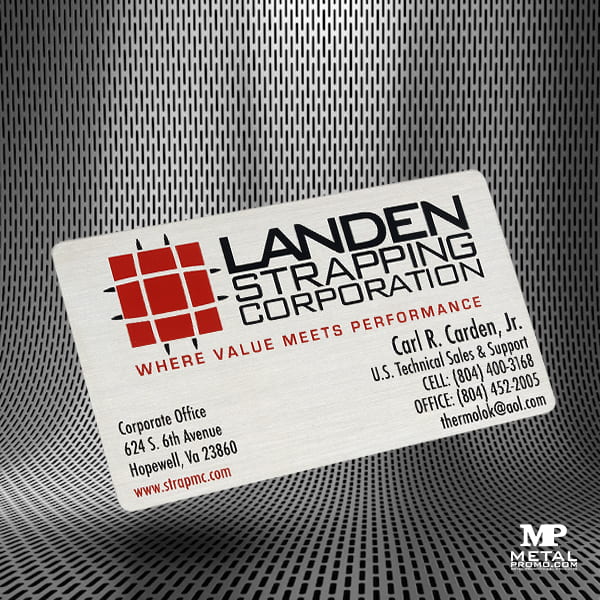 Elevate Your Business with Stainless Steel Cards | MetalPromo
